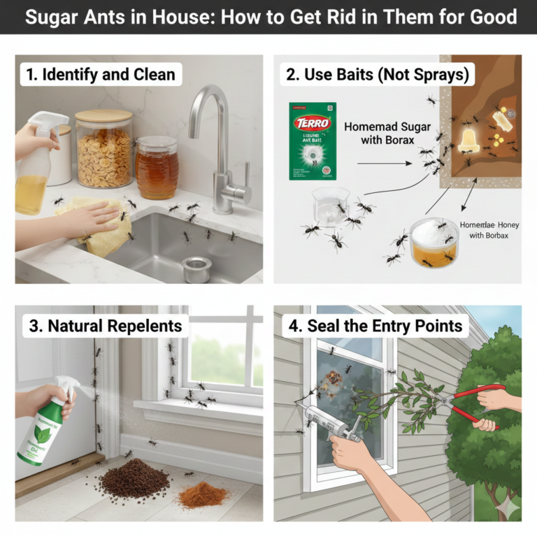 How To Eliminate Sugar Ants